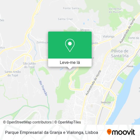 Como chegar a Parque Empresarial Da Granja E Vialonga em Vila Franca De ...