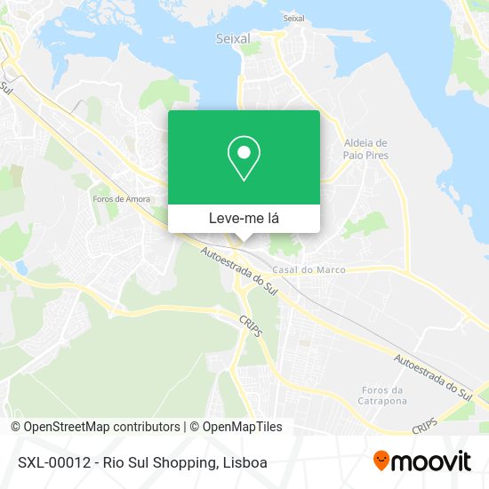 Como chegar a Sxl-00012 - Rio Sul Shopping em Seixal através de ...