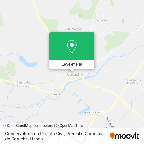 Como chegar a Conservatória do Registo Civil, Predial e Comercial de ...