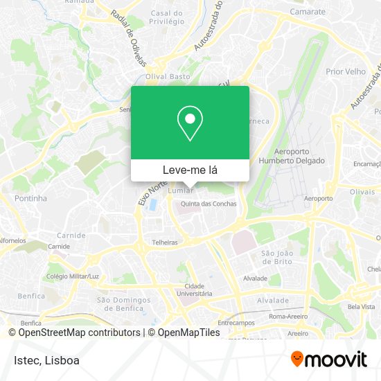 Como chegar a Istec em Lisboa através de Autocarro, Metro ou Comboio?