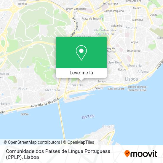 Como chegar a Comunidade dos Países de Língua Portuguesa (CPLP) em ...