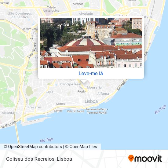 Como chegar a Coliseu dos Recreios em Lisboa por autocarro, comboio ou ...