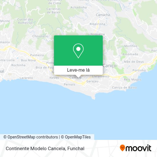 Como chegar a Continente Modelo Cancela em São Gonçalo por autocarro?