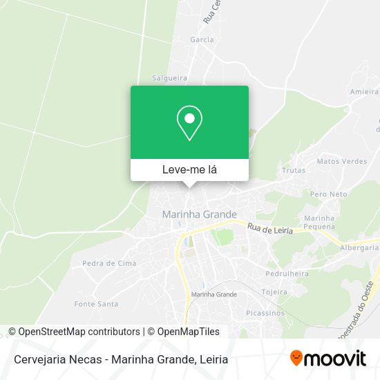 Como chegar a Cervejaria Necas - Marinha Grande através de Autocarro ou ...