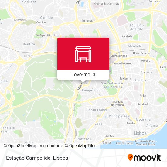 Estação Campolide stop - Rotas, Horários e Preços