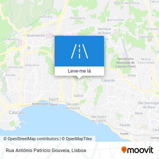 Como chegar a Rua António Patrício Gouveia em Cascais por Autocarro ou ...