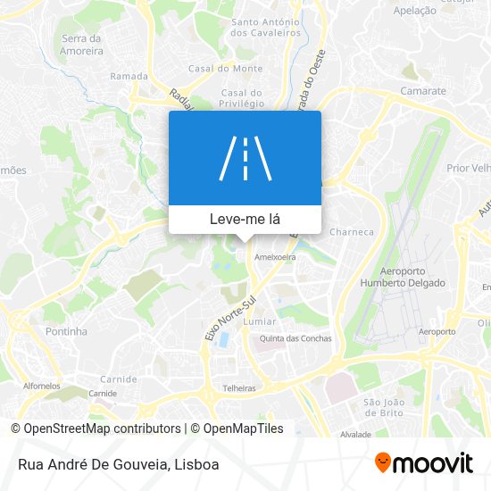 Como chegar ao Rua André De Gouveia, Lisboa por autocarro, metro ...
