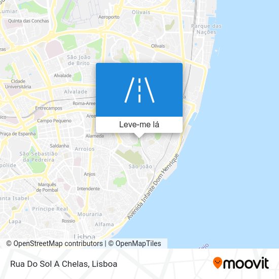 Como chegar ao Rua Do Sol A Chelas, Lisboa por autocarro, metro ...