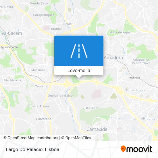 Como chegar ao Largo Do Palácio, Sintra por autocarro, metro ou comboio?