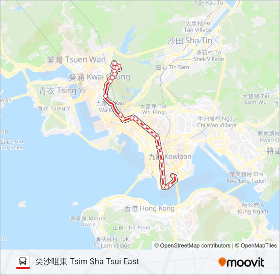 35a Route Schedules Stops Maps Tsim Sha Tsui East Updated 35a Route Schedules Stops Maps Tsim Sha Tsui East Updated