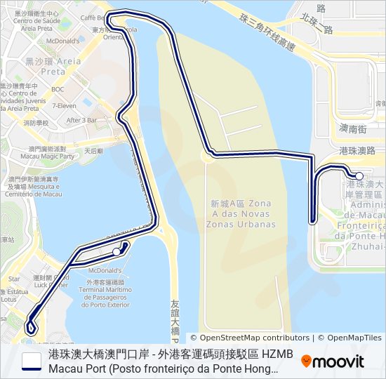 港珠澳大橋綜合渡假村接駁線 hzm bridge intergrated resorts connection Route ...