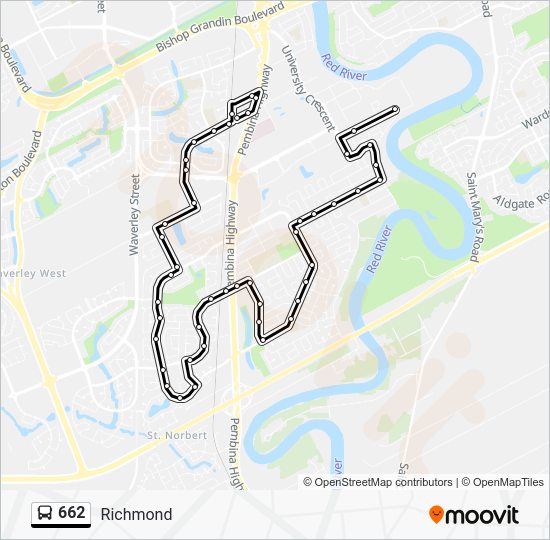 662 Route: Schedules, Stops & Maps - Markham Station Via Richmond West ...