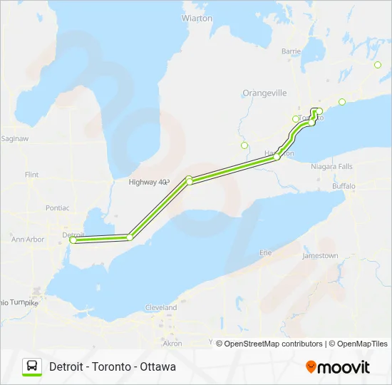FLIXBUS 2701 Route: Schedules, Stops & Maps - Detroit Bus Station (Updated)