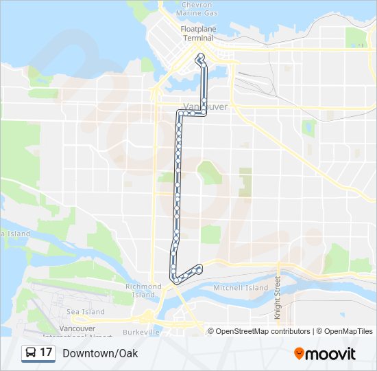 17 Route: Schedules, Stops & Maps - Downtown (Updated)
