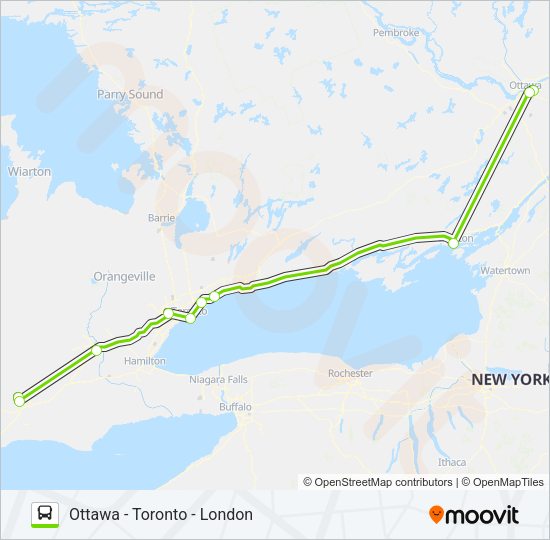 flixbus 2710 Route: Schedules, Stops & Maps - London (Western Univ.)‎→ ...