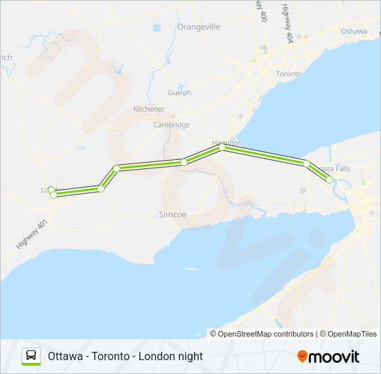 FLIXBUS N2710 Route: Schedules, Stops & Maps - Niagara Falls Canada ...