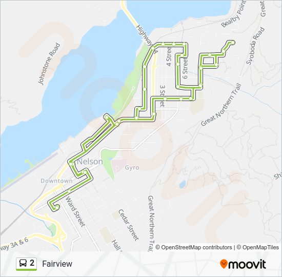 2 Route: Schedules, Stops & Maps - Downtown (Updated)