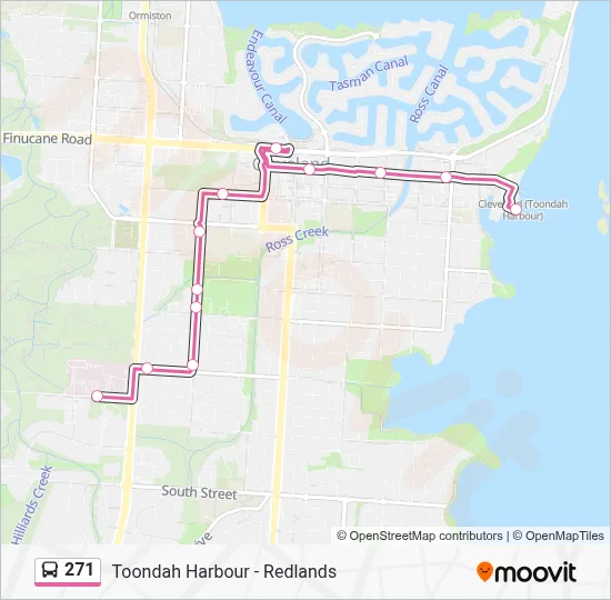 271 Route: Schedules, Stops & Maps - Toondah Harbour (Updated)