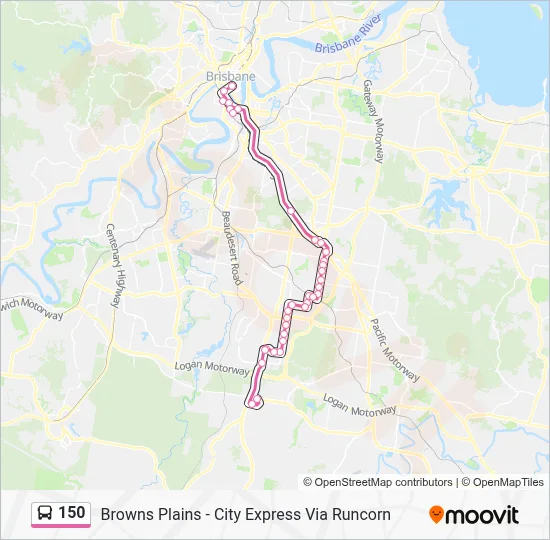 150 Route: Schedules, Stops & Maps - Browns Plains Station (Updated)