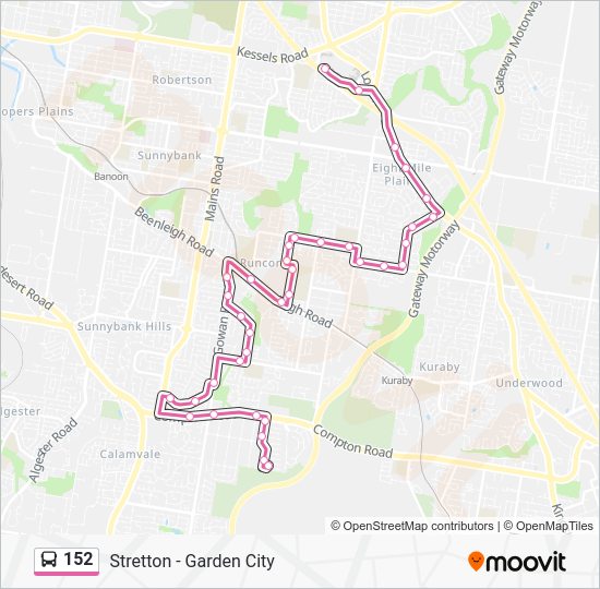152 Route: Schedules, Stops & Maps - Garden City Interchange (Updated)