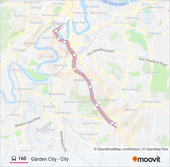 160 Route: Schedules, Stops & Maps - Garden City Depot (Updated)