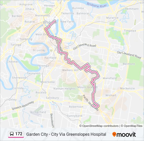 172 Route: Schedules, Stops & Maps - Garden City Interchange (Updated)