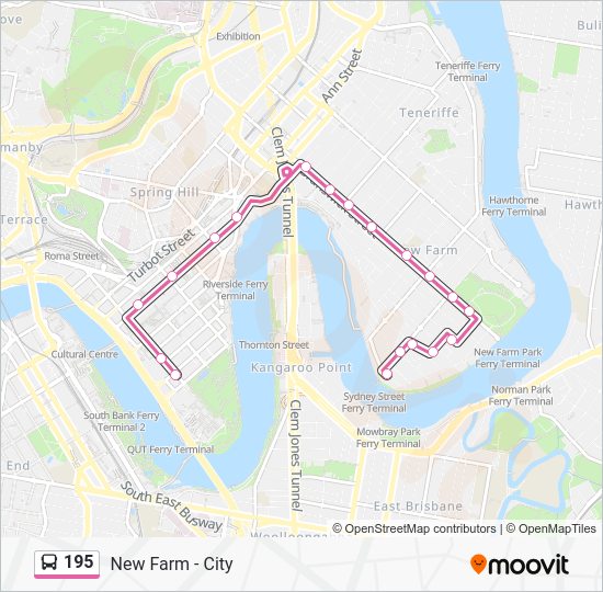 195 Route: Schedules, Stops & Maps - Merthyr (Updated)