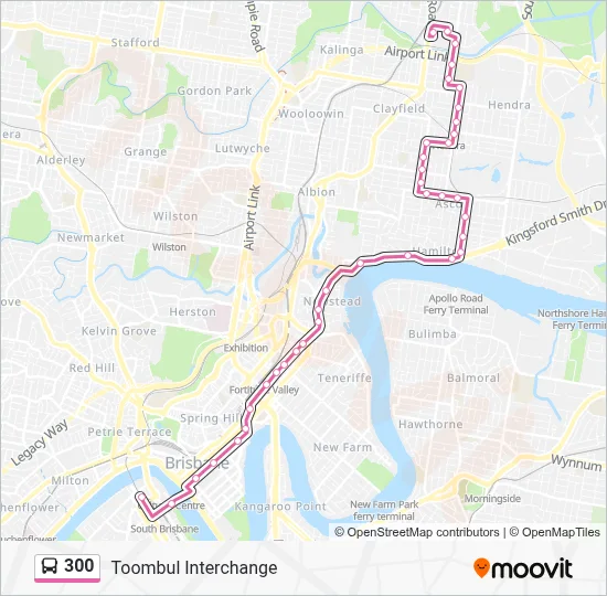300 Route: Schedules, Stops & Maps - Toombul Interchange (Updated)