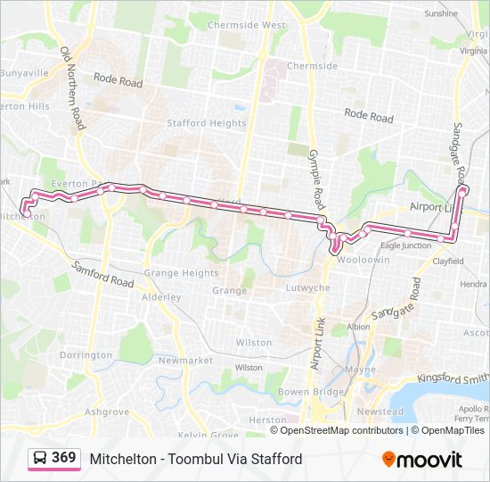 369 Route: Schedules, Stops & Maps - Mitchelton Station (Updated)