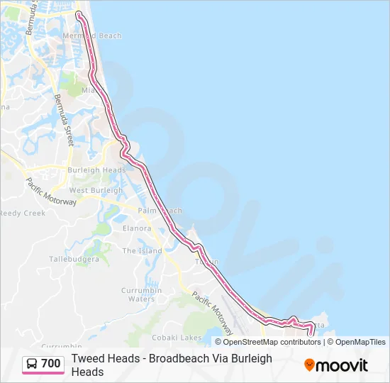 700 Route: Schedules, Stops & Maps - Tweed Heads (Updated)