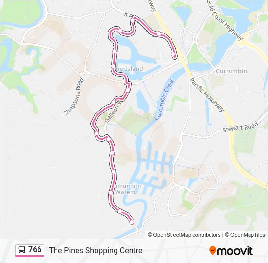766 Route: Schedules, Stops & Maps - The Pines Shopping Centre (Updated)
