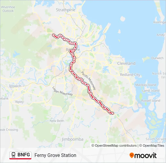 BNFG Route: Schedules, Stops & Maps - Ferny Grove Station (Updated)
