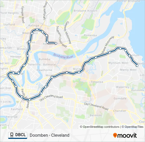 DBCL Route: Schedules, Stops & Maps - Manly Station (Updated)