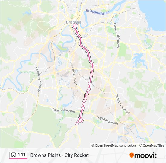 141 Route: Schedules, Stops & Maps - Alice Street Stop 102 at George St ...