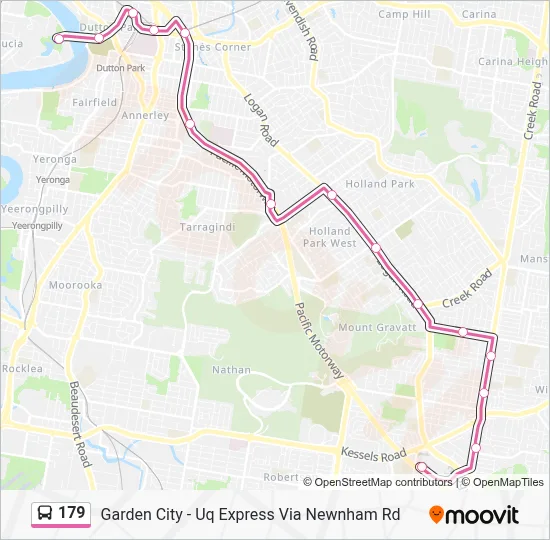 179 Route: Schedules, Stops & Maps - Garden City Interchange (Updated)
