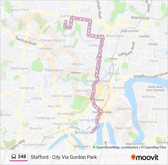 348 Route: Schedules, Stops & Maps - Stafford City (Updated)