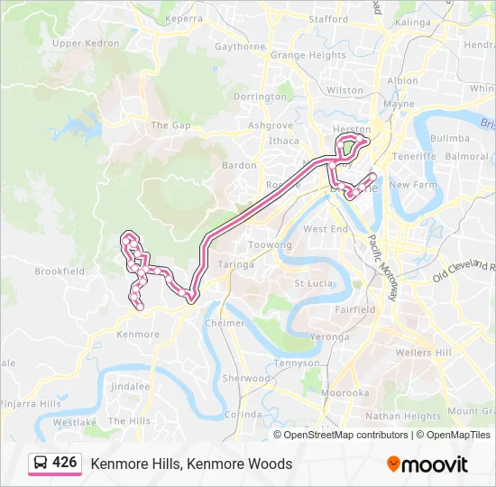 426 Route: Schedules, Stops & Maps - Kenmore Hills, Kenmore Woods (Updated)
