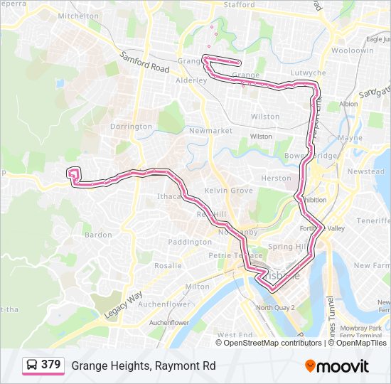 379 Route: Schedules, Stops & Maps - Grange Heights, Raymont Rd (Updated)