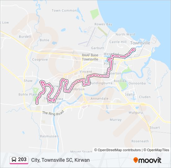 203 Route: Schedules, Stops & Maps - Kirwan (Updated)