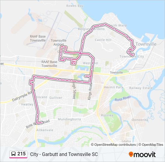 215 Route: Schedules, Stops & Maps - Townsville City (Updated)