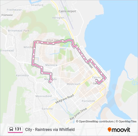 131 Route: Schedules, Stops & Maps - Cairns Central (Updated)