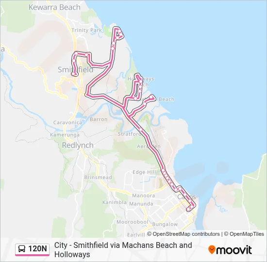 120N Route: Schedules, Stops & Maps - Smithfield Shopping Centre (Updated)