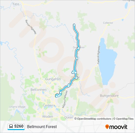 S260 Route: Schedules, Stops & Maps - Bellmount Forest (Updated)