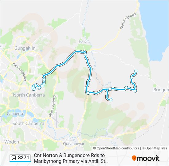 s271 Route: Schedules, Stops & Maps - Norton Rd (Updated)