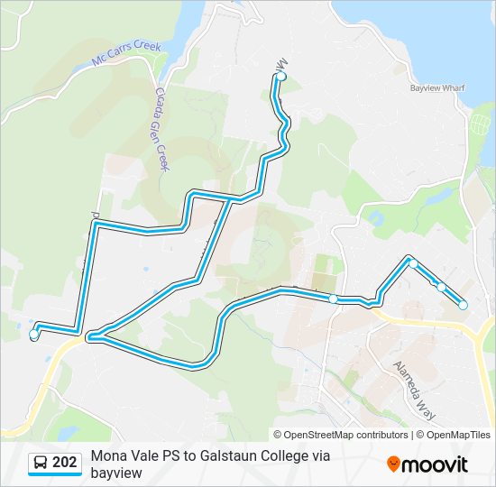 202 Route: Schedules, Stops & Maps - Armenian School (Updated)