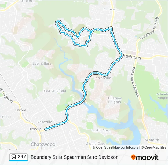 242 Route: Schedules, Stops & Maps - Glenrose Village Shopping Ctr ...