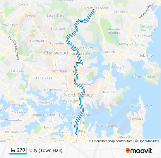 270 Route: Schedules, Stops & Maps - City (Town Hall) (Updated)