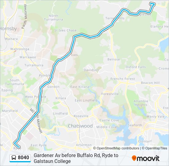 8040 Route: Schedules, Stops & Maps - Galstaun College (Updated)