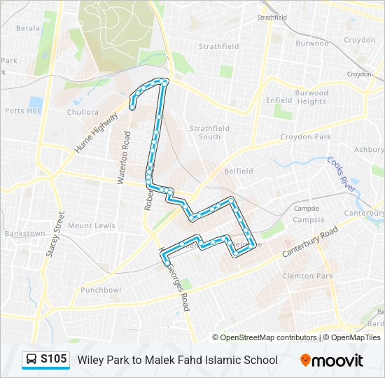 S105 Route: Schedules, Stops & Maps - Malek Fahd School (Updated)