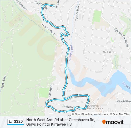 s320 Route: Schedules, Stops & Maps - Kirrawee High School (Updated)